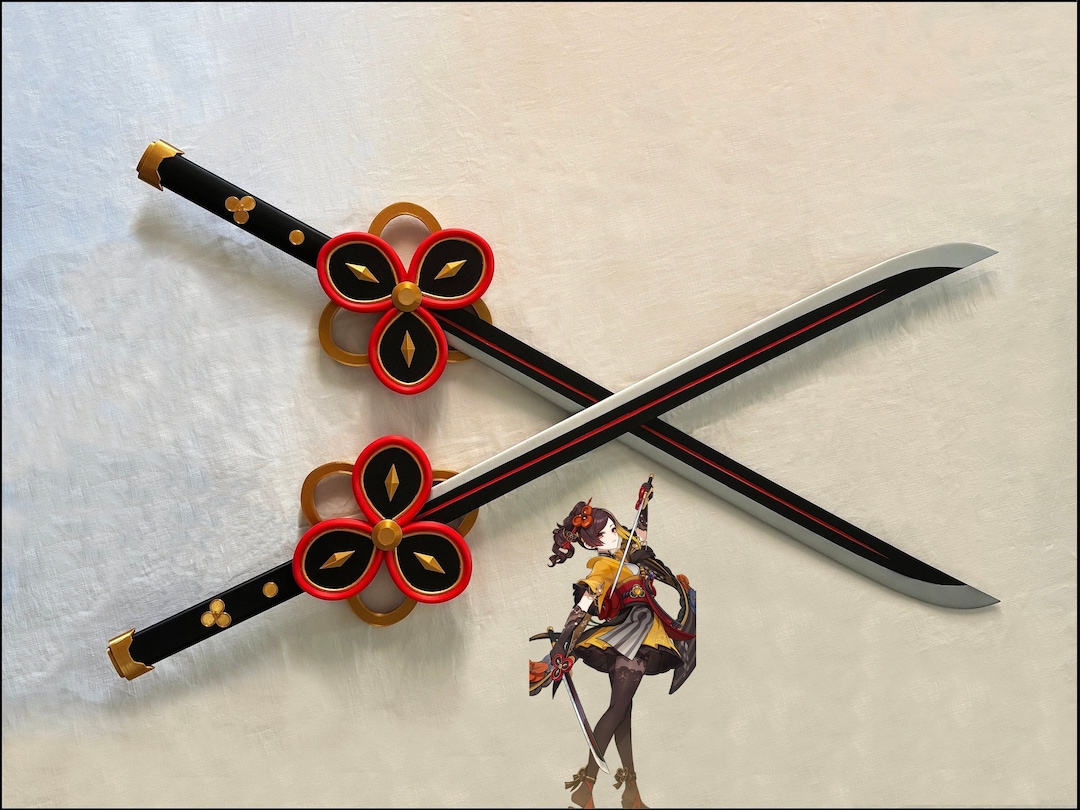 Chiori Genshin Impact Life-size Sword Replica – Hand-painted Cosplay ...
