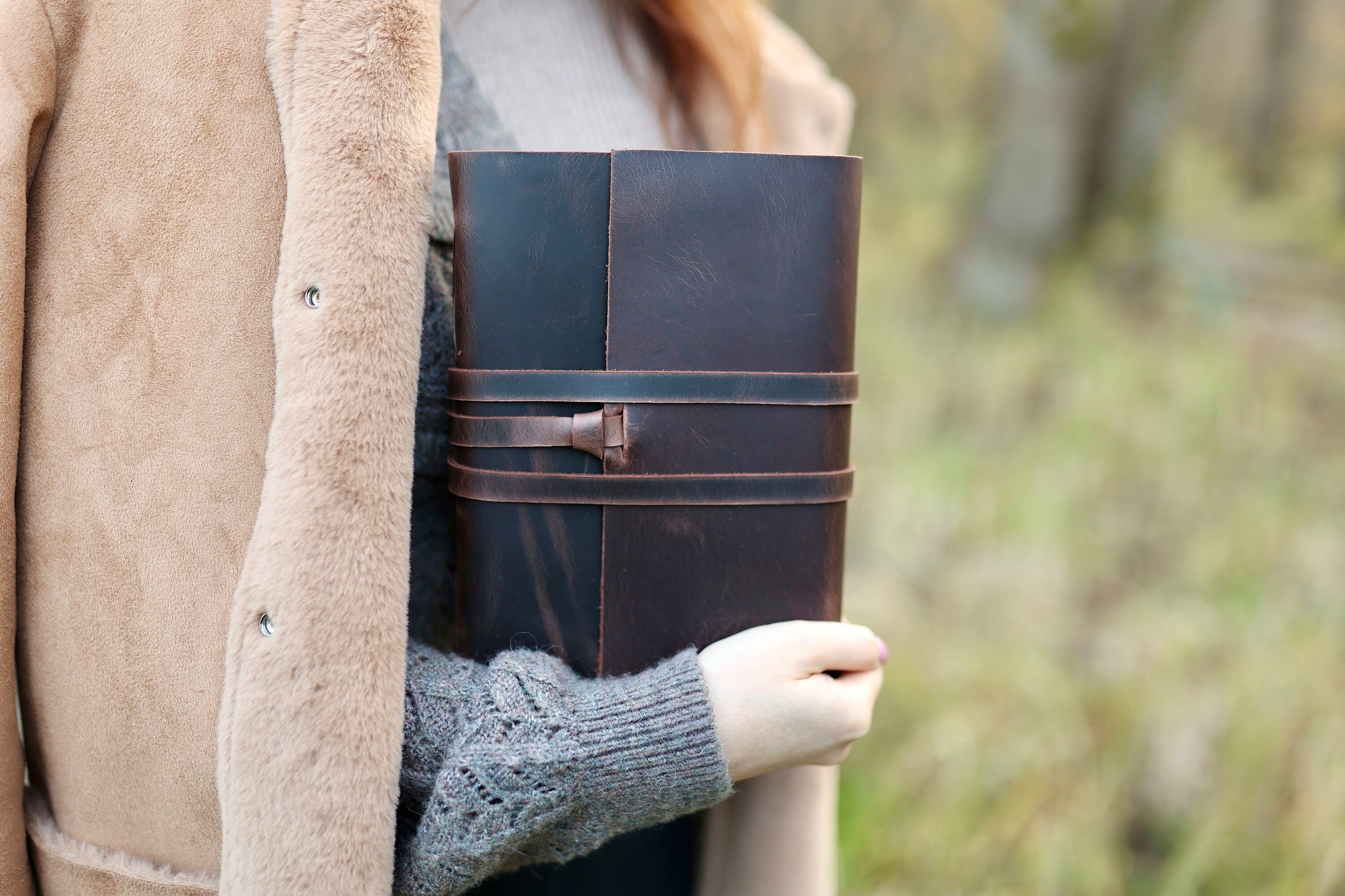 Rustic Leather Journal, A5, A6, A7 Personalized Leather Journal ...