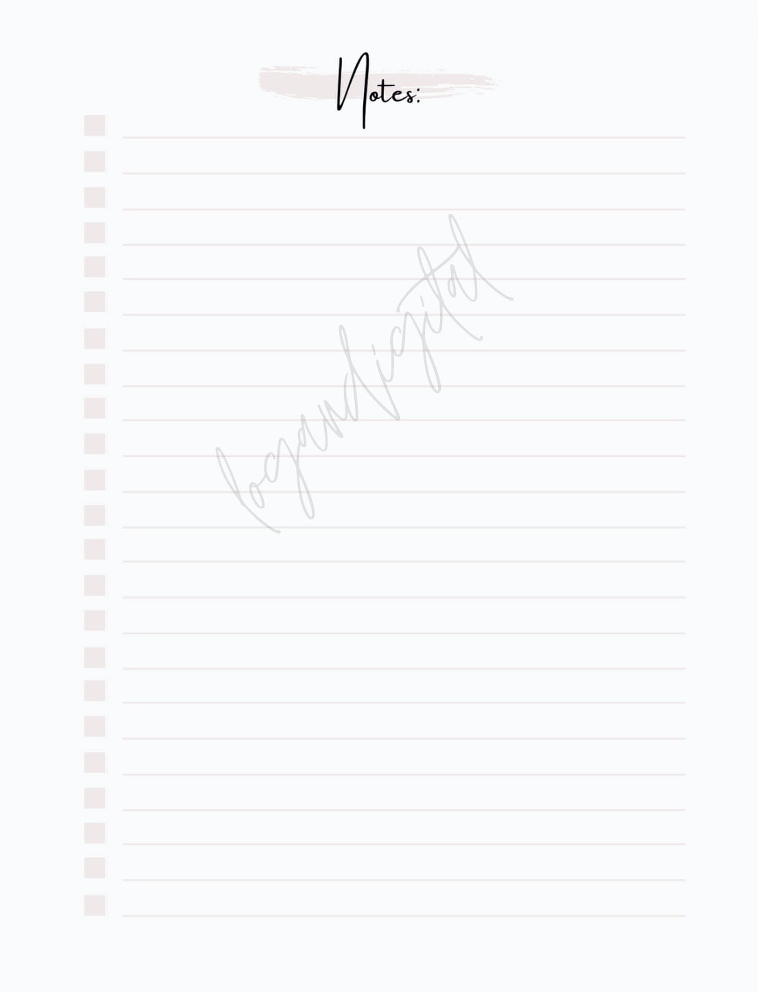 30 Day Challenge Printable, Digital Download, 30 Day Color in the Chart ...