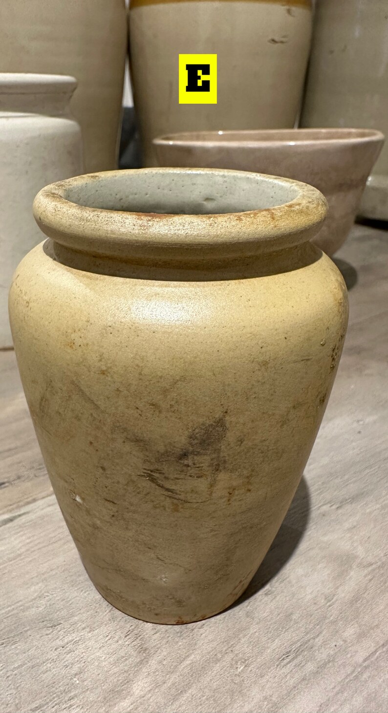 Vintage Victorian Old Stoneware Jars, Marmalade Jars , Jelly Moulds ...