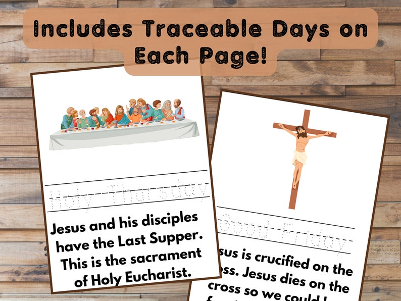 Holy Week, Holy Week for Kids, Lent for Kids, Catholic Lent, Holy Week ...