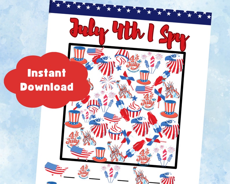 I Spy Kids Activity, I Spy Fun Game, I Spy Printable, Summer Games ...