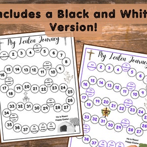 Lenten Calendar Printable, Ash Wednesday, Lent Calendar 2024, Lenten ...