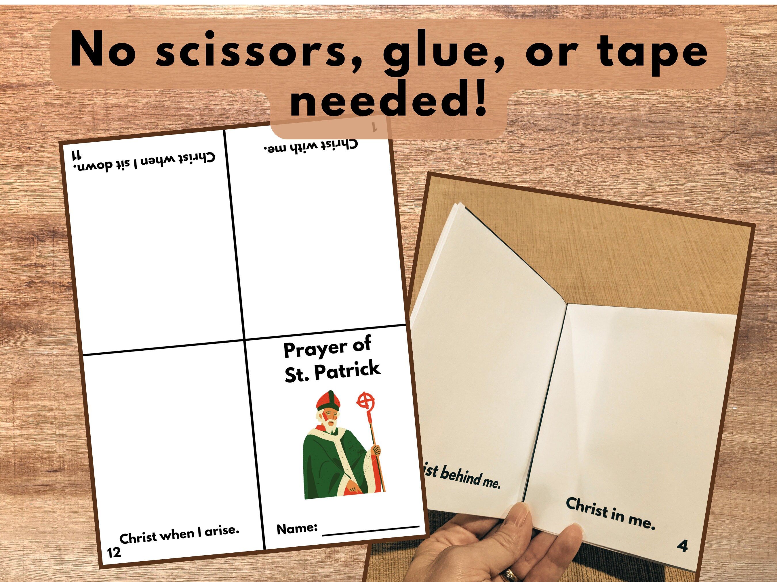 St. Patricks Day Printable, Saint Patrick Breastplate Prayer, St ...