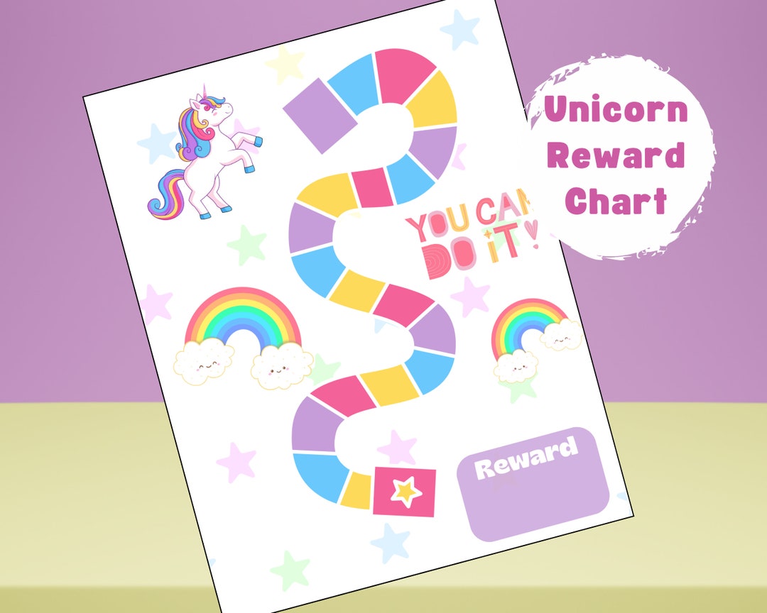 Sticker Chart | Digital Download | Routine Chart for Kids | Kids Reward ...