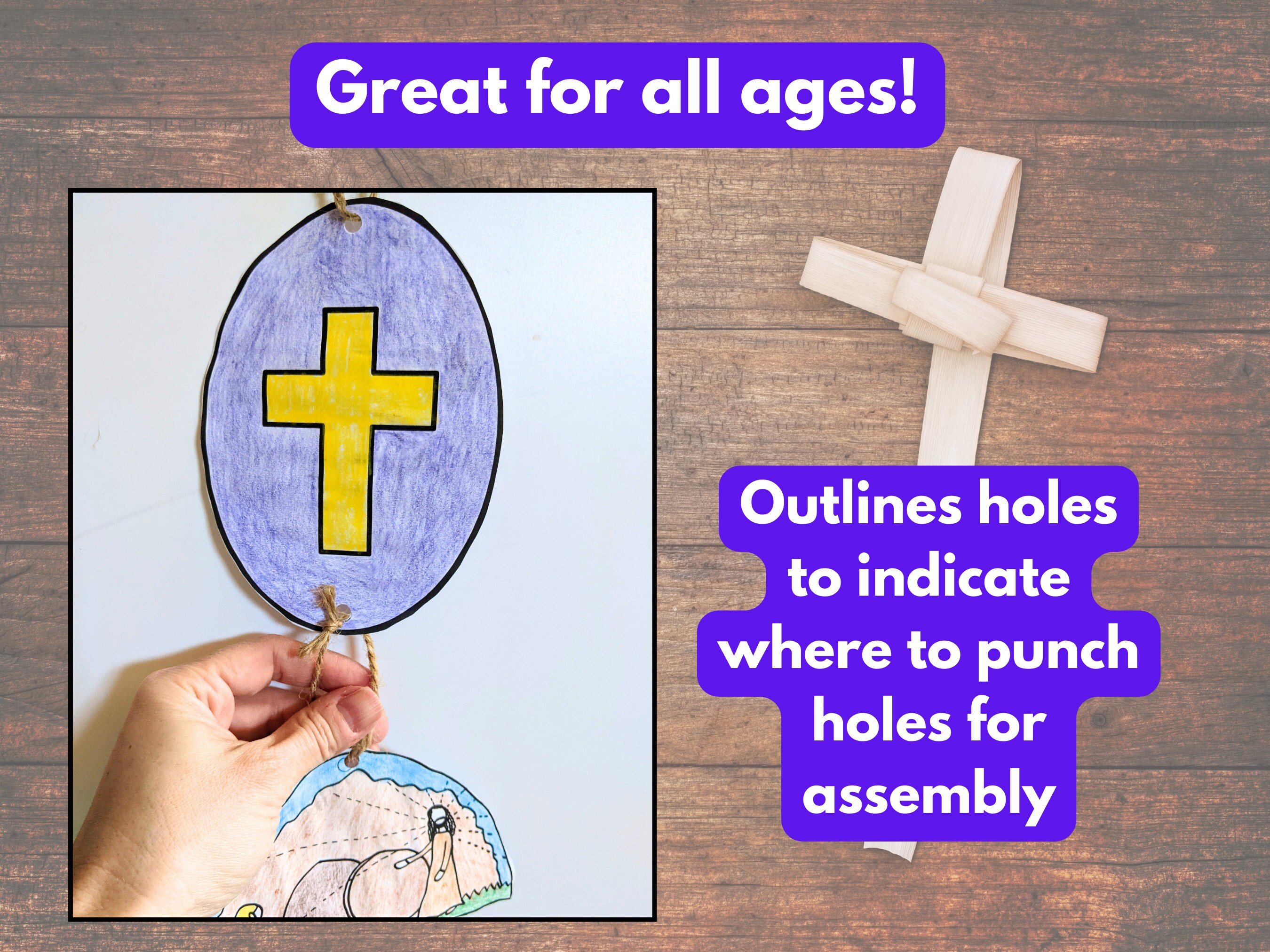 Lent Craft for Kids, Lent Calendar 2024, Lent Coloring Activity, Sunday ...