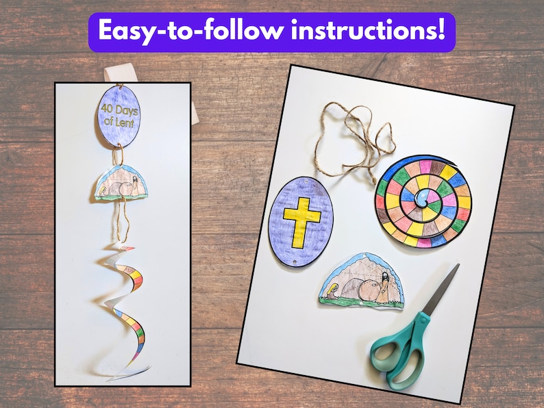 Lent Craft for Kids, Lent Calendar 2024, Lent Coloring Activity, Sunday ...