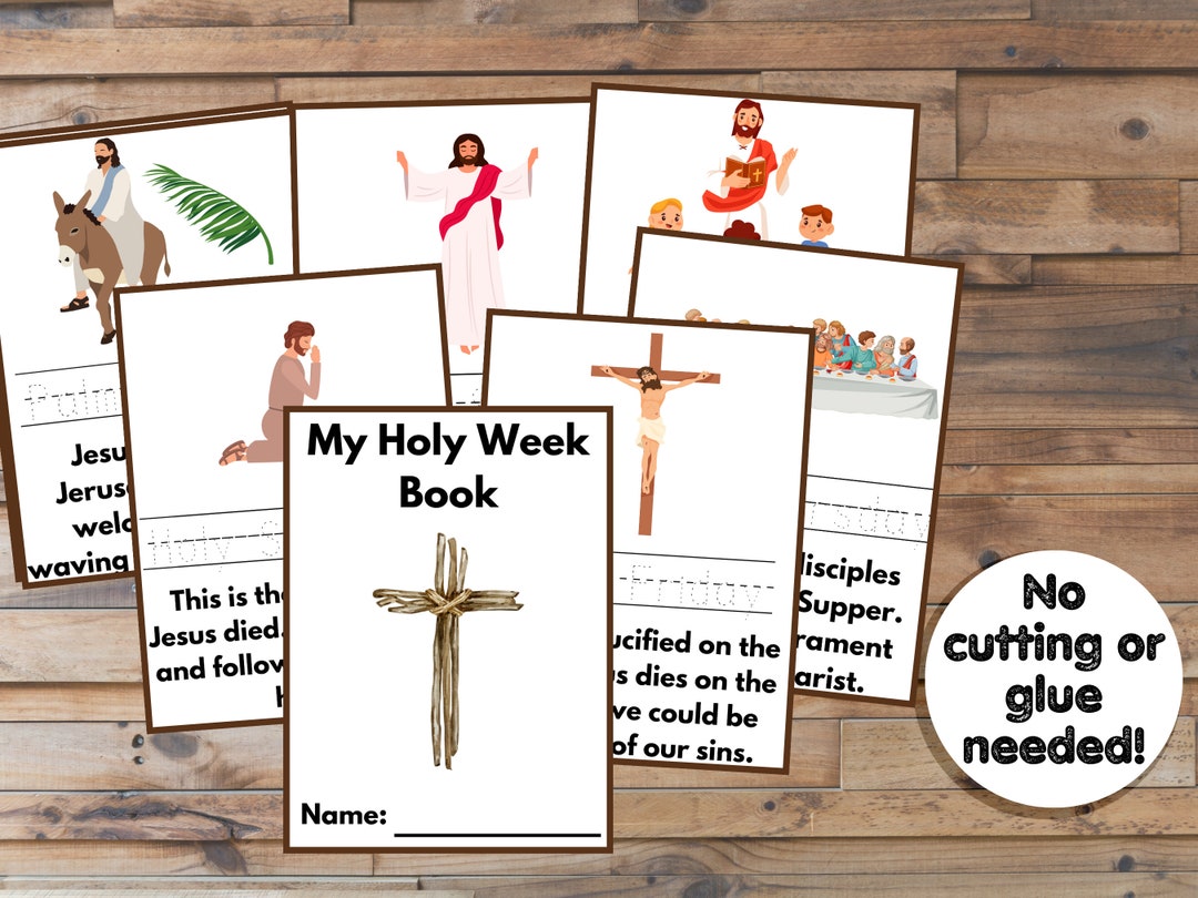 Holy Week, Holy Week for Kids, Lent for Kids, Catholic Lent, Holy Week ...
