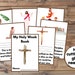 Ash Wednesday Craft, Printable Catholic Spinner Wheel Lesson for Kids ...
