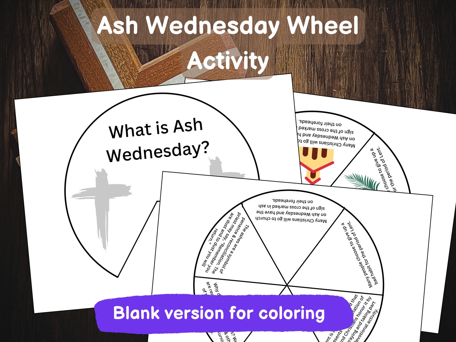 Lent Activity Bundle, Lent Calendar 2024, Lenten Calendar for Kids ...