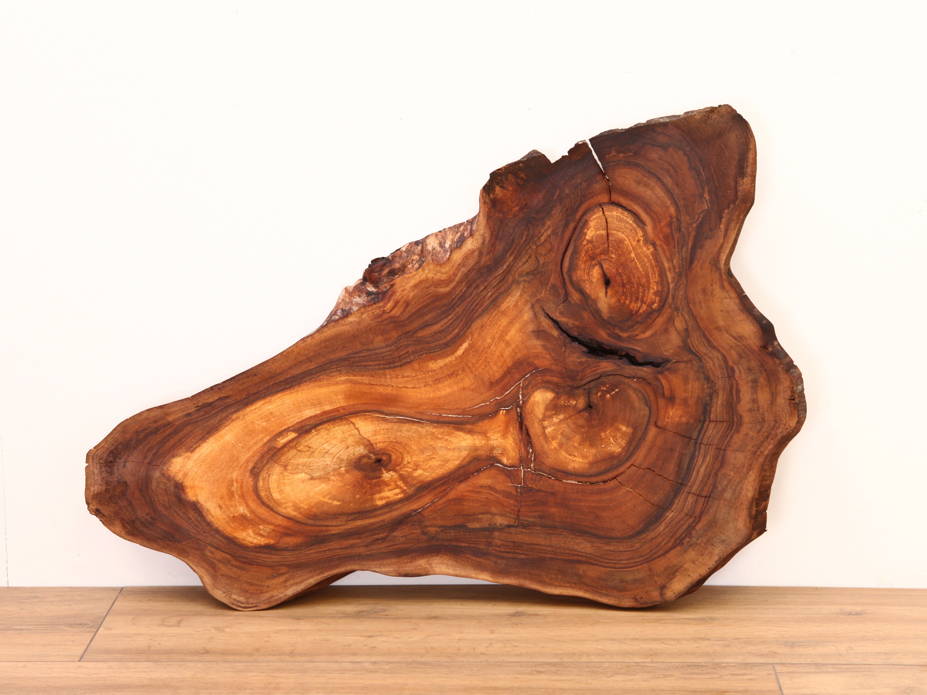 Walnut Wood Slice . Wall Decoration - Etsy