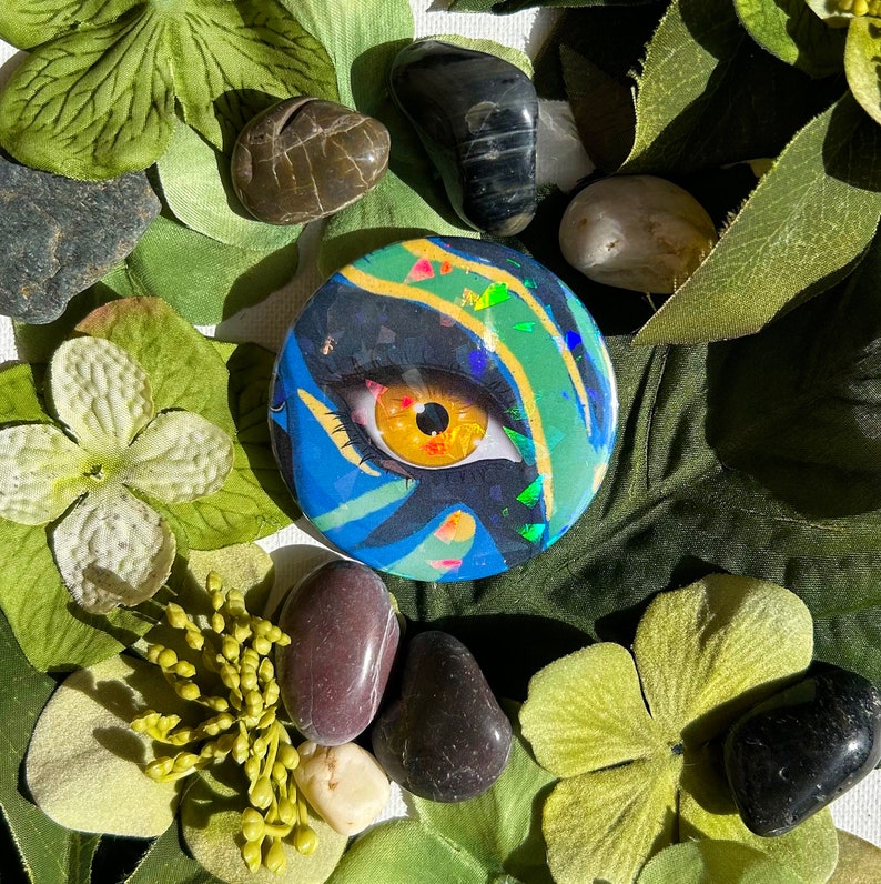 NEYTIRI FINAL BATTLE Eye Avatar Inspired Button Pin 58mm - Etsy