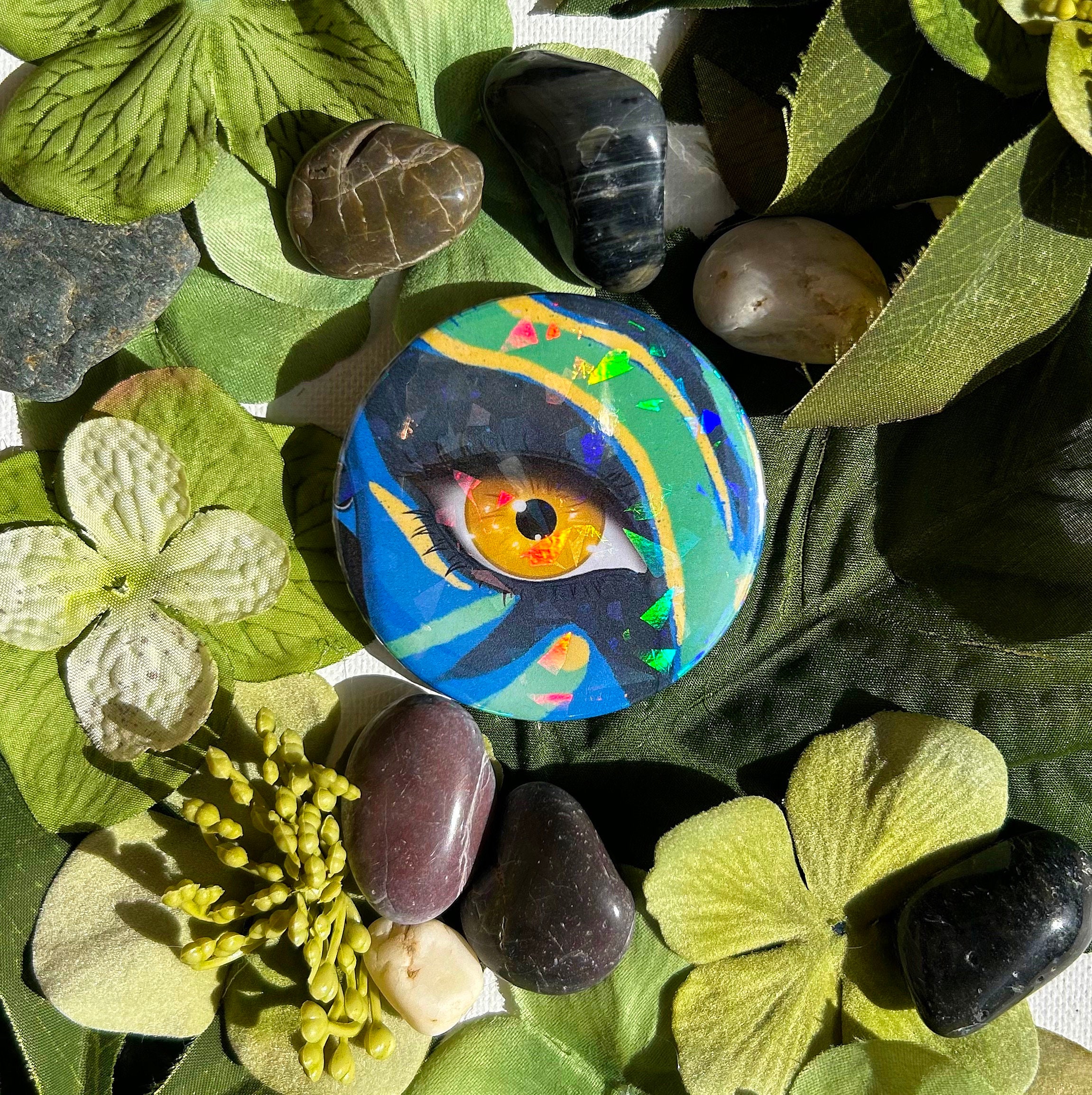 NEYTIRI FINAL BATTLE Eye Avatar Inspired Button Pin (58mm) - Etsy