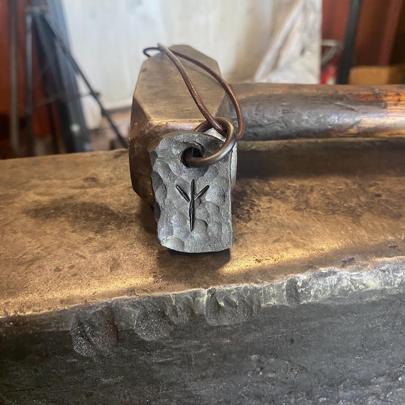 Hand Forged Necklace - Etsy