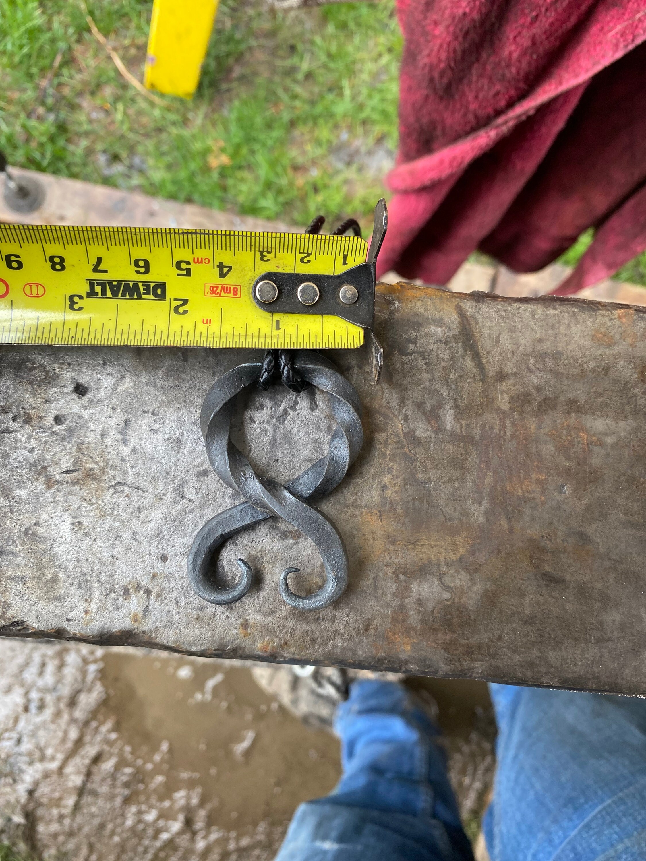 Hand Forged Troll Cross Pendant Necklace - Etsy