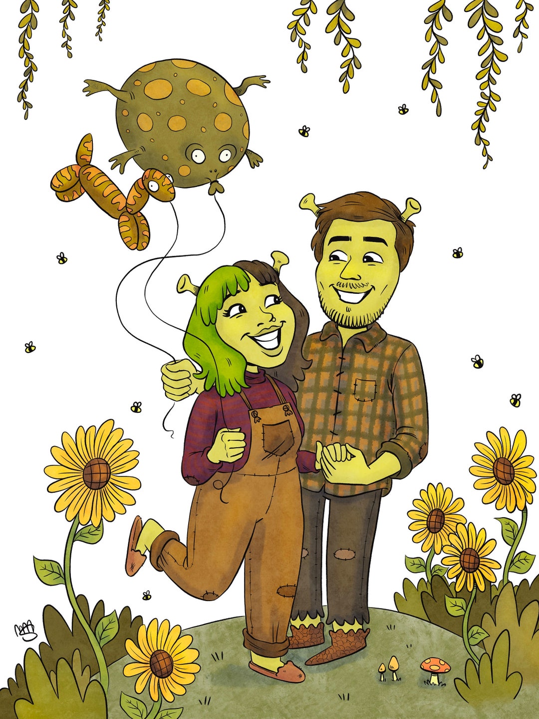 My Beloved Monster and Me, Ogre-sona, Couples Ogre Portraits, Ogre ...