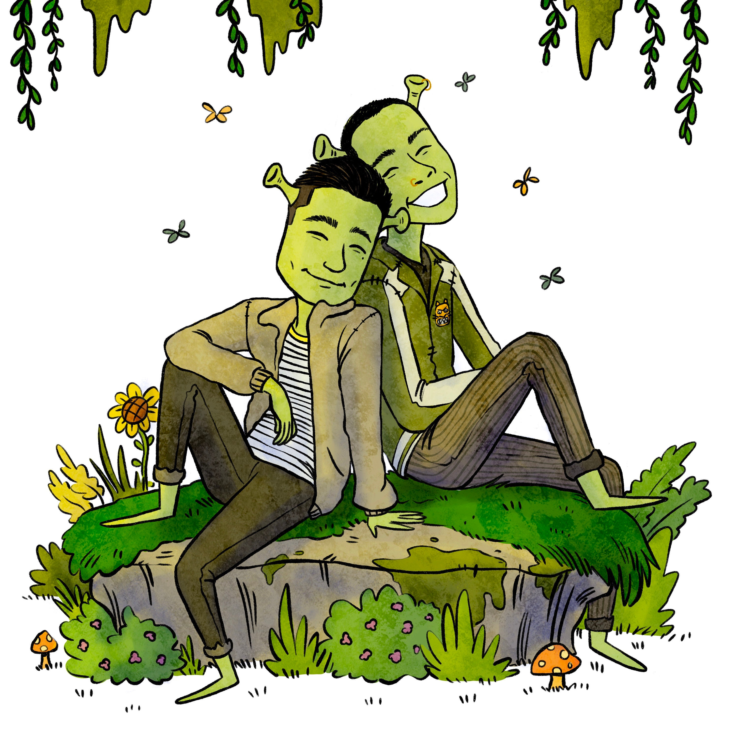 My Beloved Monster and Me Ogre-sona Couples Ogre Portraits - Etsy