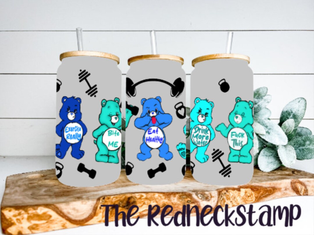 Swear Bear Exercise Libby Wrap Digital - Etsy