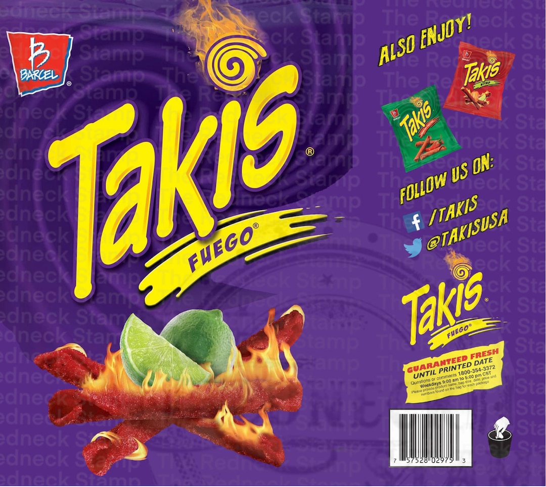 Takis Tumbler Wrap - Etsy