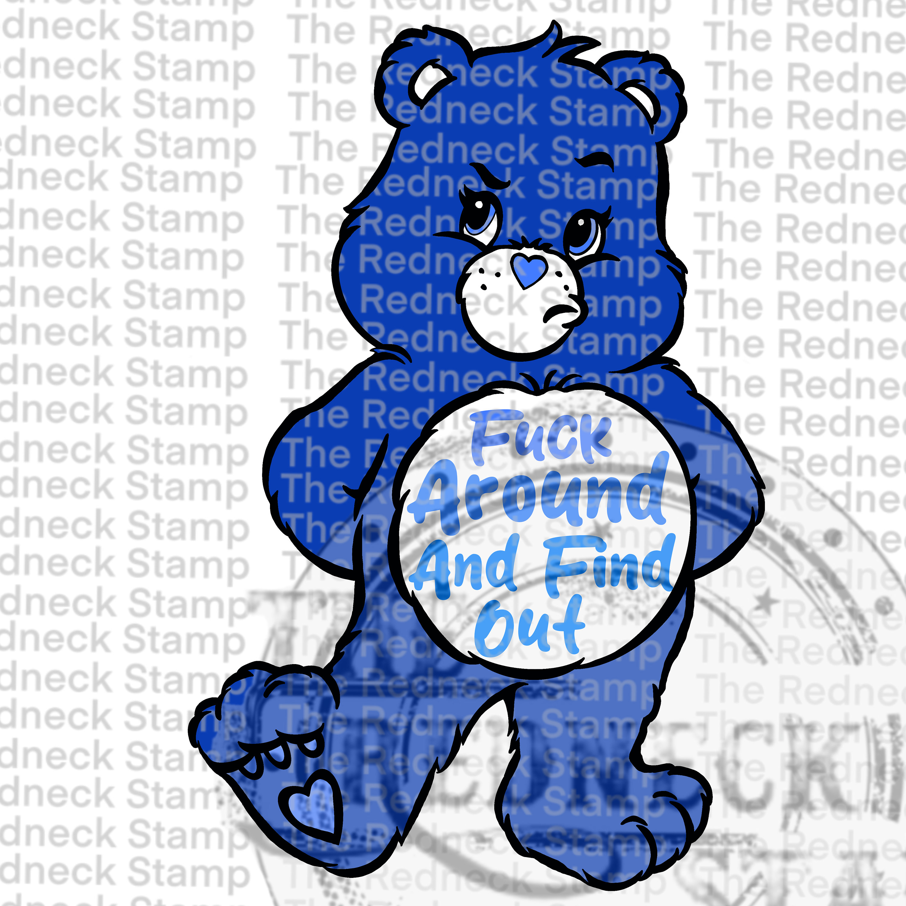 SVG GRUMPY BEAR - Etsy