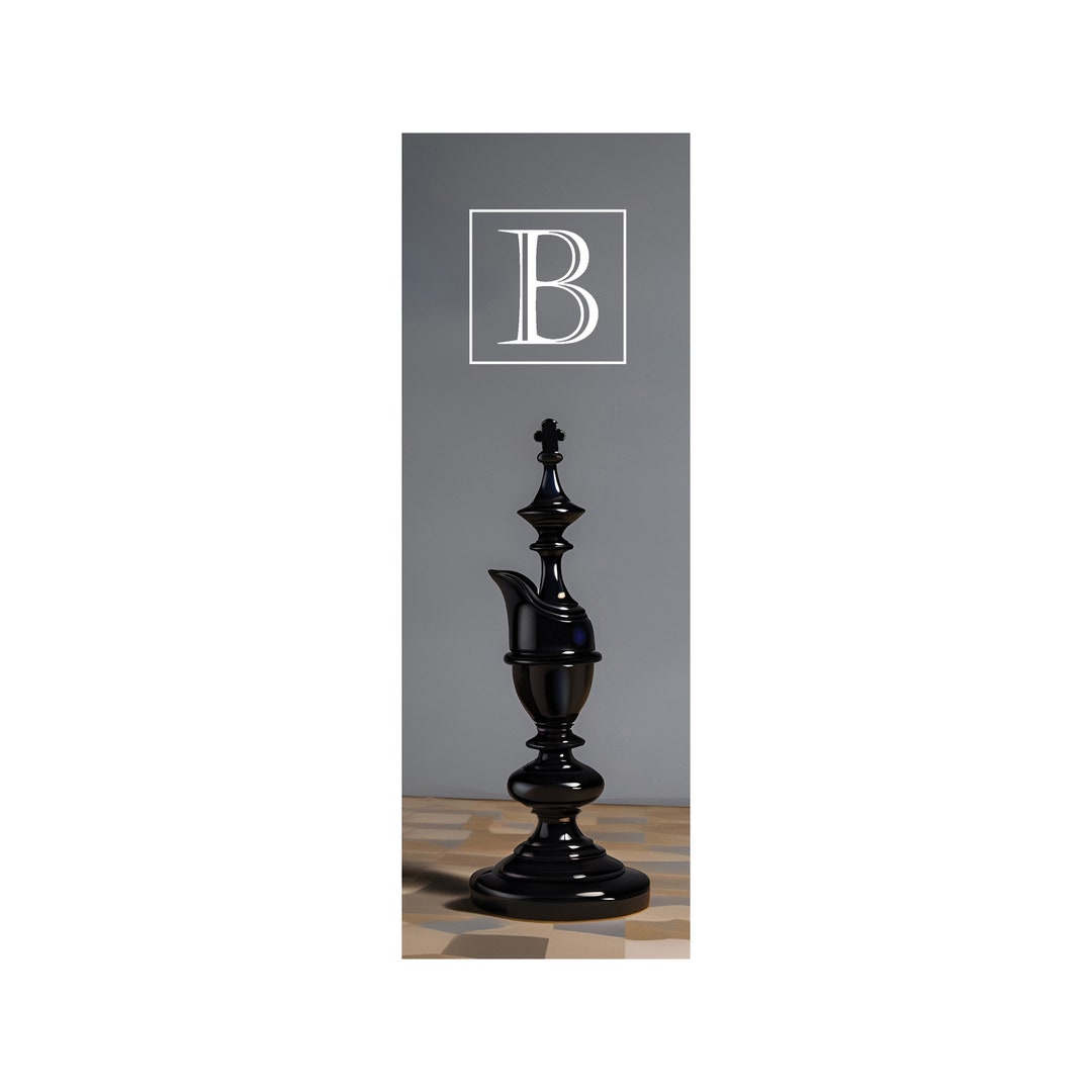 Chess Piece Bookmarks - Set of 2 - Two Sided - Etsy