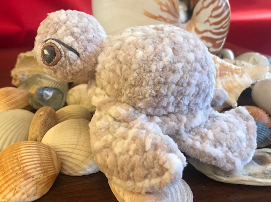Bambi A Homemade Crochet Sea Turtle Ready for Adventure - Etsy