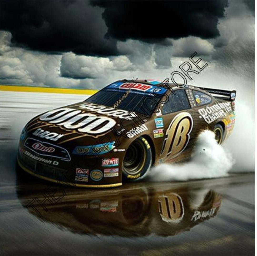 Printable Wall Motorsport Art NASCAR Drifting - Etsy
