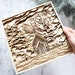 Winter Cabin Shadow Box Svg Layered Svg File Laser Cut File Xtool P2 ...