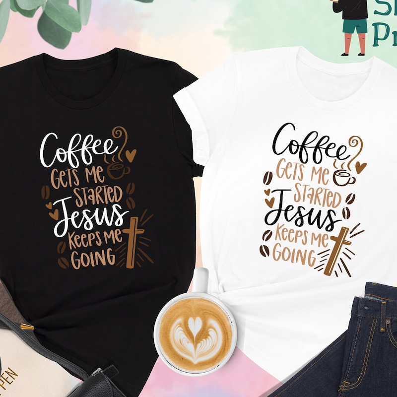 Jesus and Coffee - Etsy