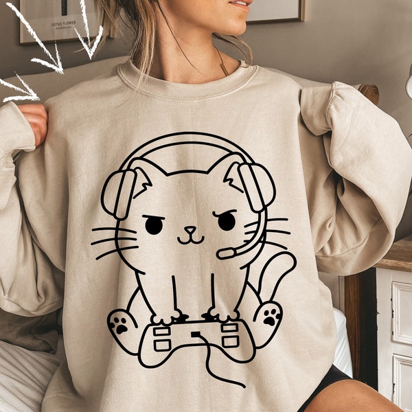 Cute Cat Shirt - Etsy