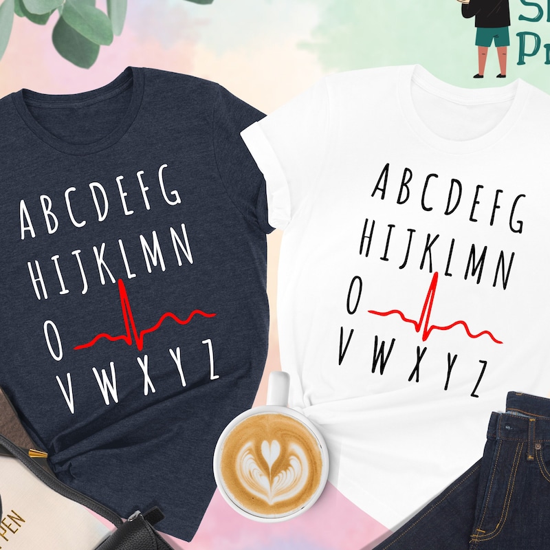 Pediatric Ekg Shirt - Etsy