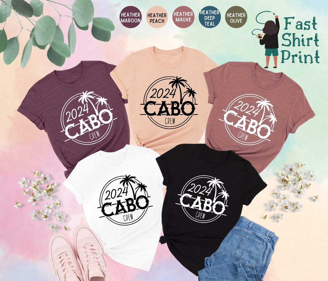 Cabo Crew Shirt, Cabo Vacation Shirt, Mexico Shirt, Mexico Vacation ...