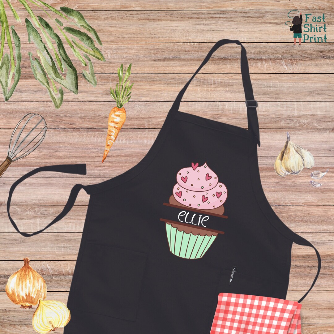 Personalized Kitchen Apron, Custom Cooking Apron, Aprons for Women ...