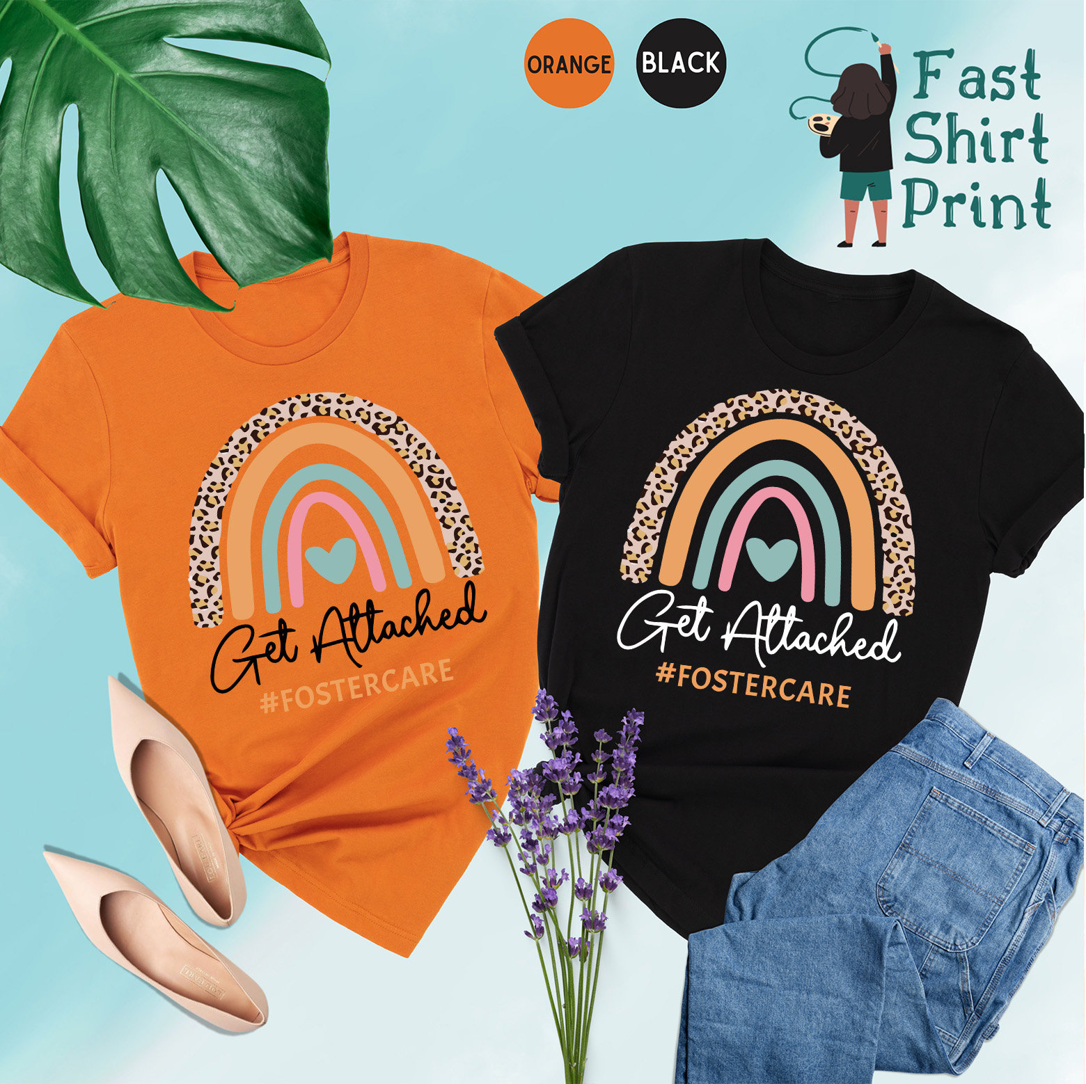 Get Attached Foster Care Shirt Adoption Gift Foster Mom - Etsy