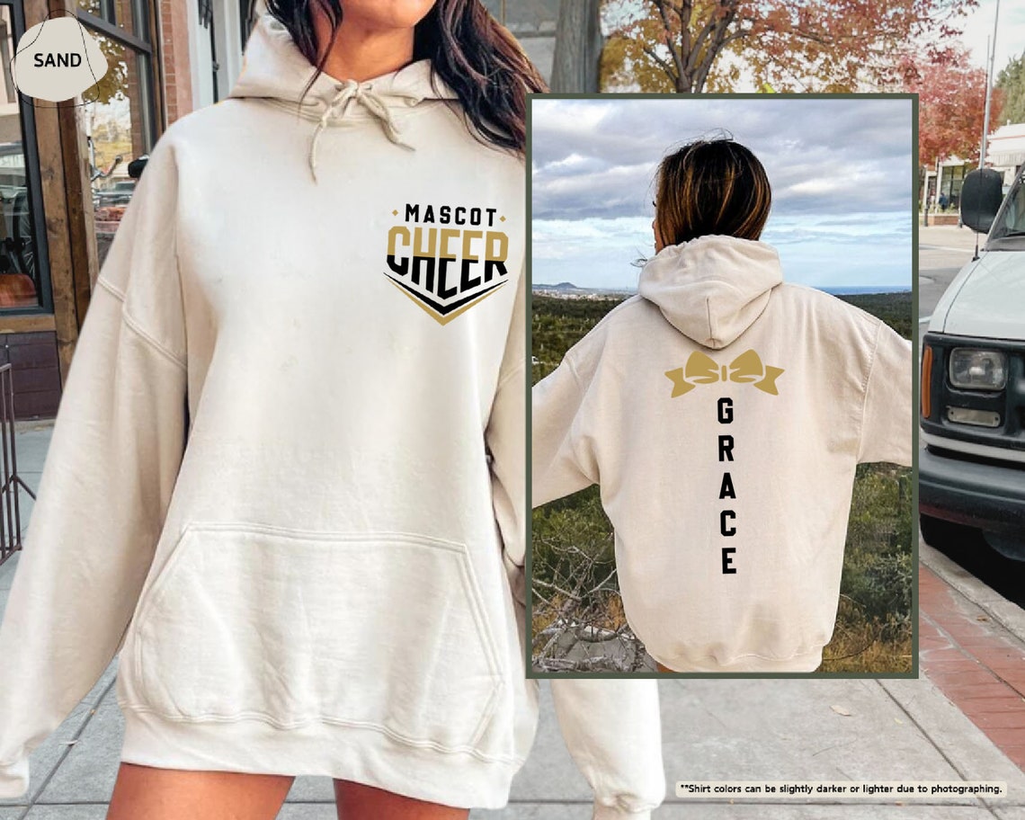 Custom Cheer Sweatshirt, Personalized Cheer Team Sweatshirt, Cheer Mom ...