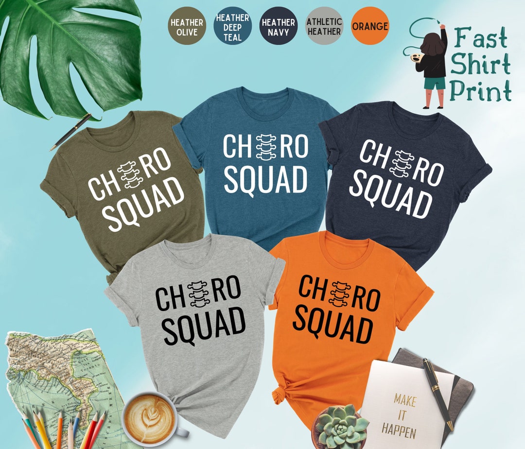 Chiro Squad Shirt, Chiropractor Shirt, Gift for Chiropractor ...