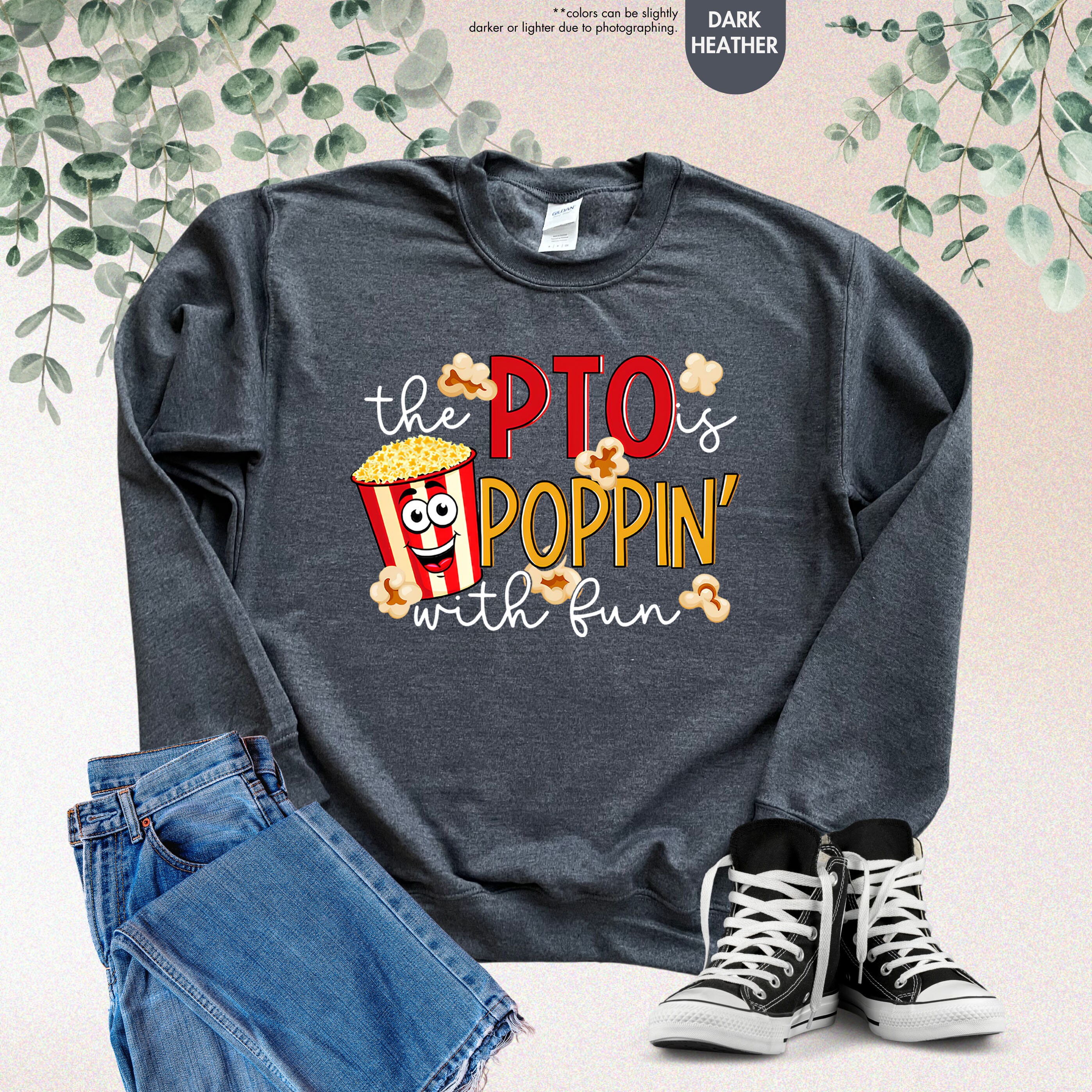 The PTO Poppin With Fun Shirt, Paid Time off Shirt, Day off Shirt, PTO ...