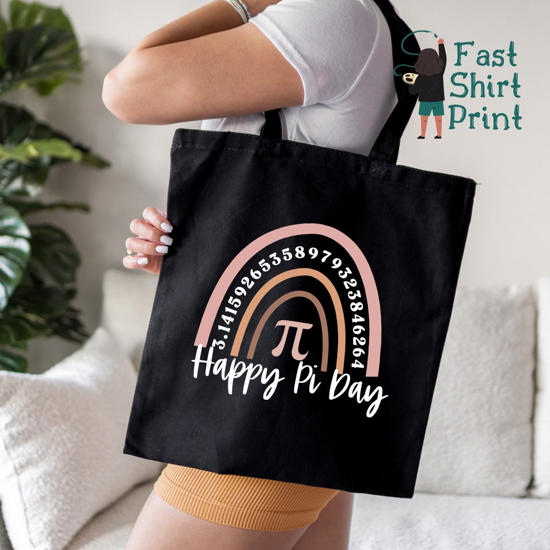 Pi Day Tote Bag, Pi Symbol Tote Bag, Pi Day Tote Bag, Pi Day Gift Tote ...