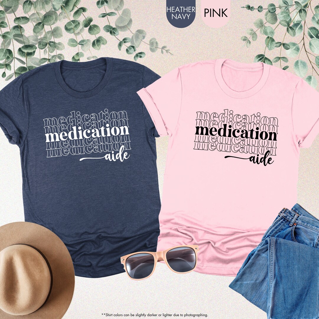 Medication Aide Shirt, Medical Staff Shirt, Med Aide Shirt, Medical ...