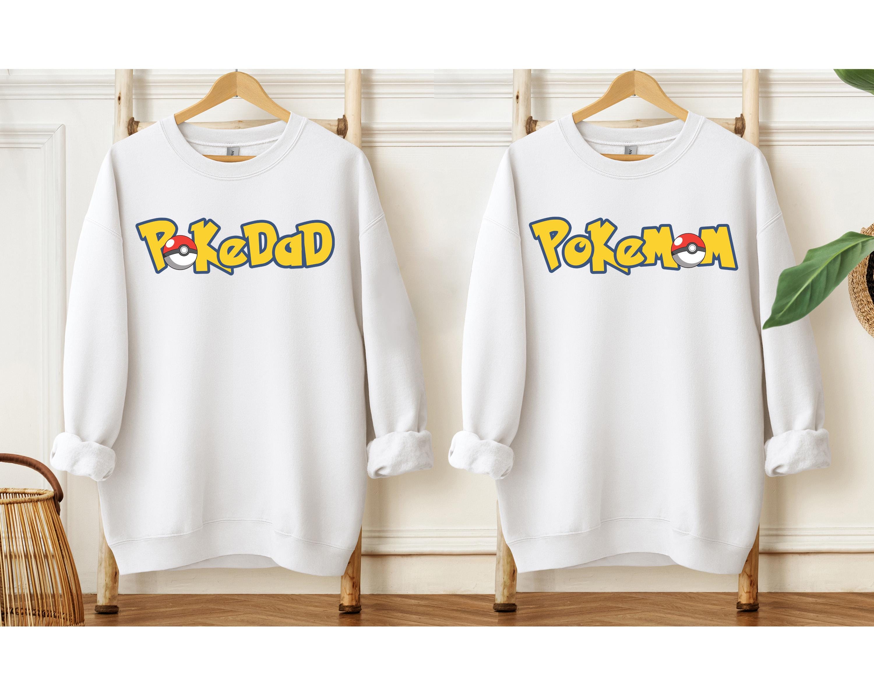 Poke-family Matching Sweatshirt or Hoodie, Pokedad Sweatshirt, Pokemom ...