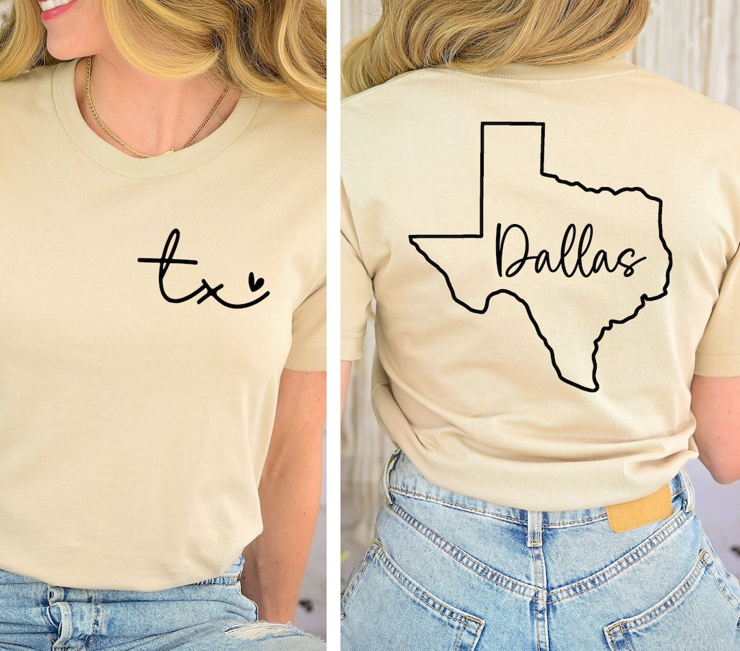TX City Map Shirt, Texas Map Graphic Shirt Texas Home City Map Shirt ...