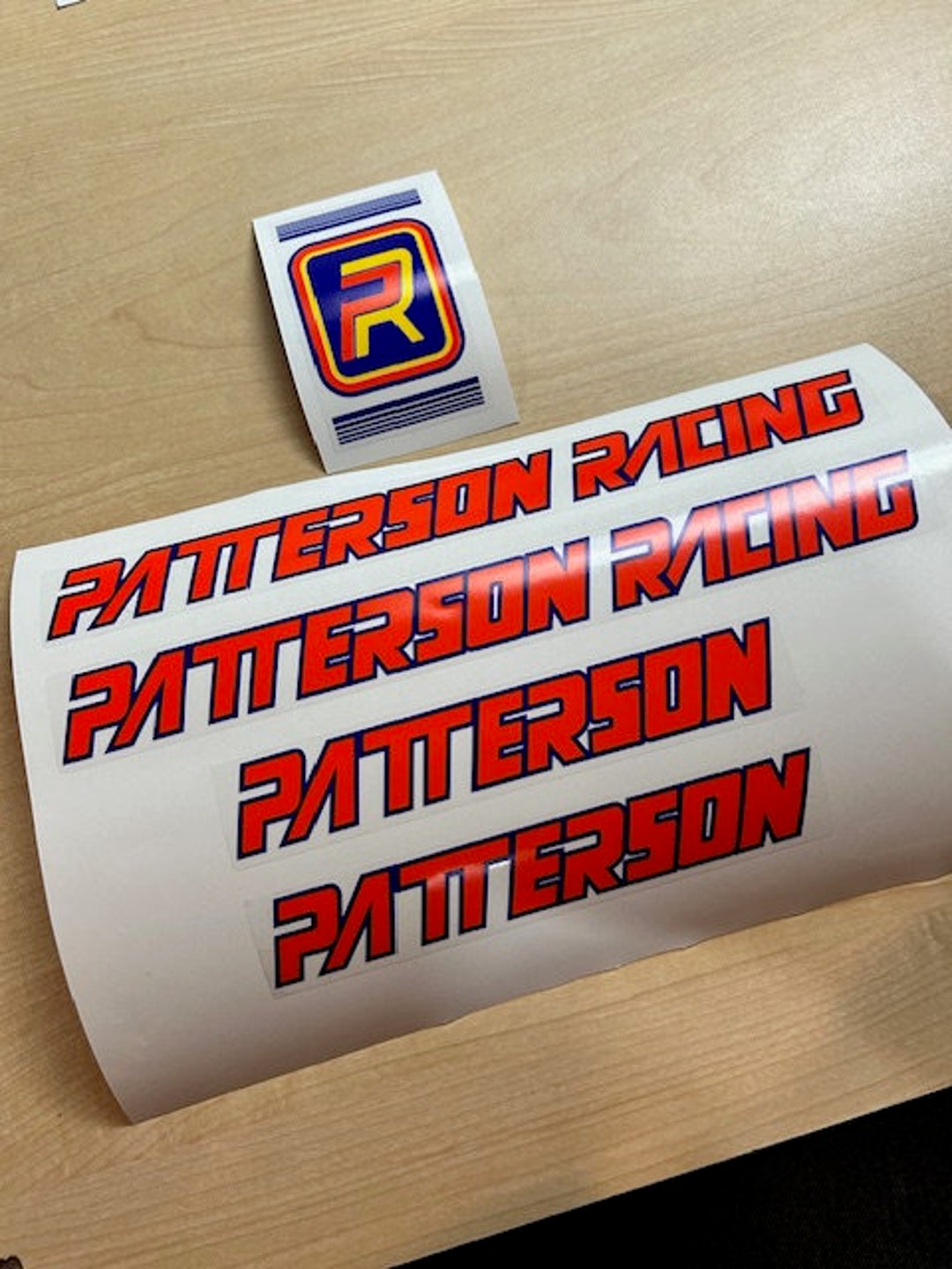PATTERSON RACING BMX Decals - Etsy