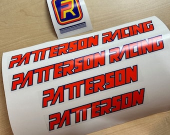 HARO Old School BMX Number Plate Decal Stickers - Etsy