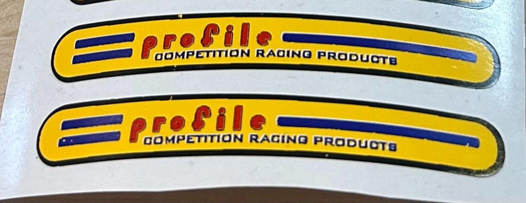 Profile Crank Decals - Etsy