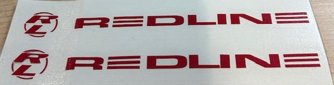 REDLINE CRANK Decal - Etsy