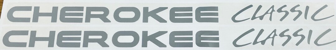 CHEROKEE CLASSIC Decal - Etsy