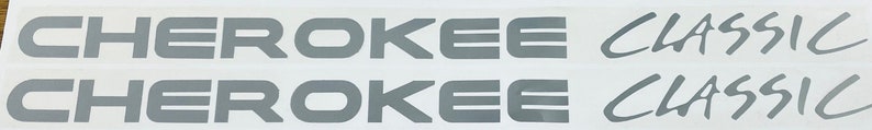 CHEROKEE CLASSIC Decal - Etsy