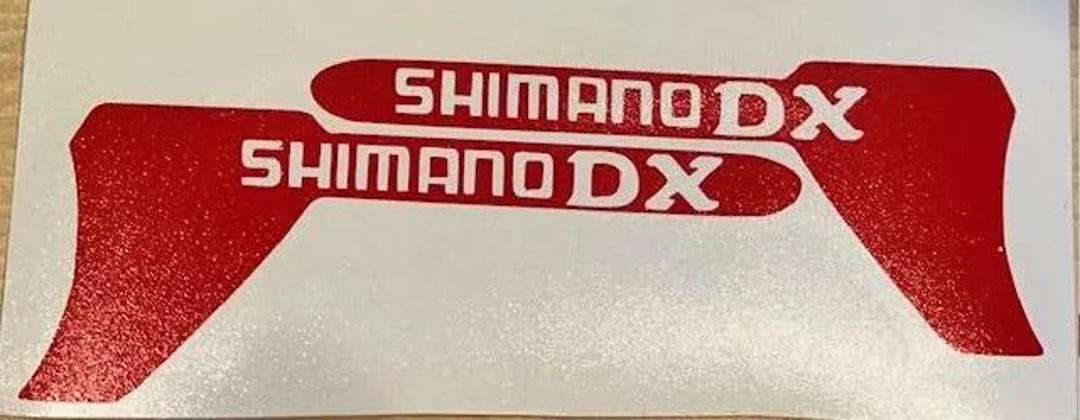 SHIMANO DX BMX Decals - Etsy