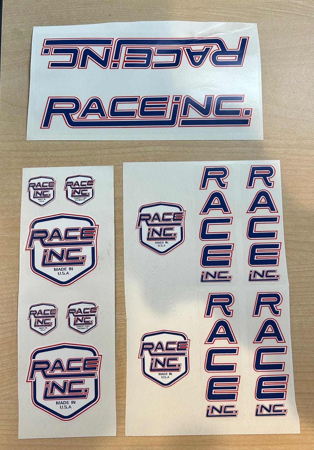 RACE INC BMX Decals - Etsy