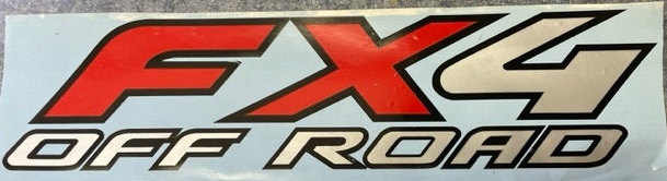 FX4 off Road Vinyl DECAL - Etsy